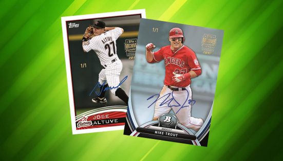 2019 Topps Archives Signature Series Baseball: Active Player Edition Info