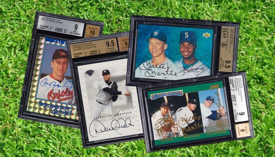 Huge Collection of Famous 1990s Autographed Baseball Cards at Auction