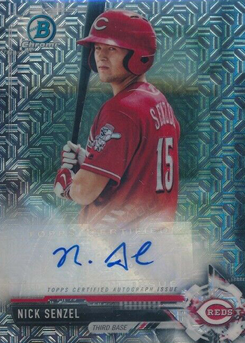 Nick Senzel Rookie Card Guide and Other Key Early Cards, Autographs