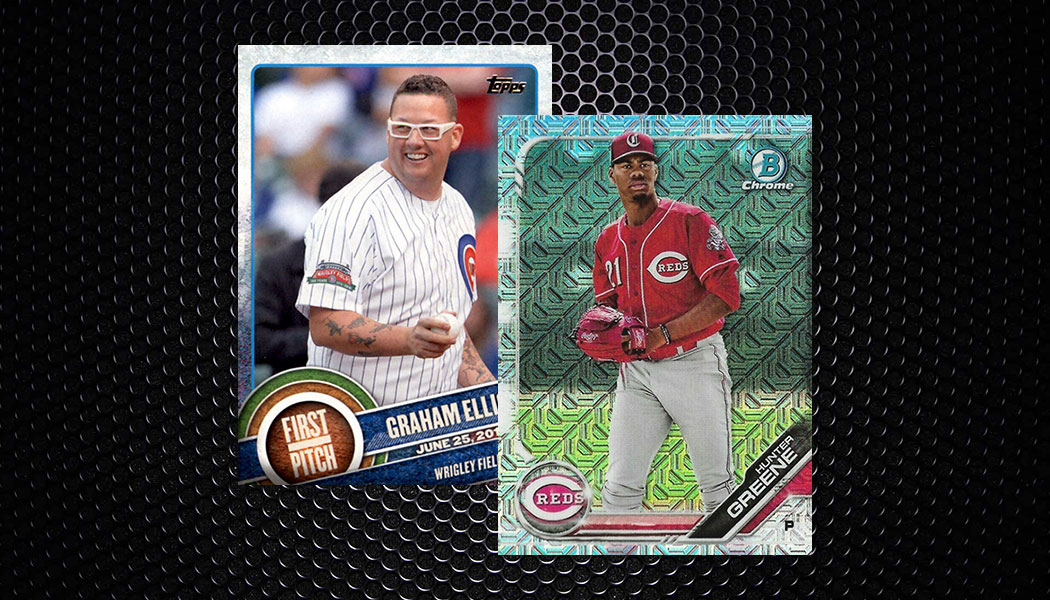 Topps Hunter Greene, Graham Elliot Autograph Signings at 2019 NSCC