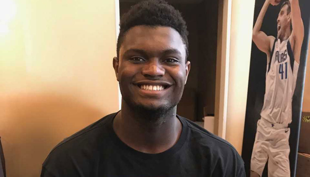 Zion Williamson Headlines Epic 2019 NBA Rookie Photo Shoot - Beckett News