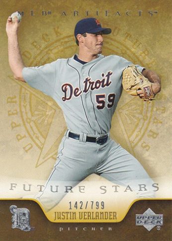 Justin Verlander Rookie Card Countdown, Guide and Checklist