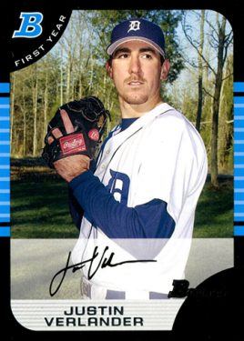 Justin Verlander Rookie Card Countdown, Guide and Checklist