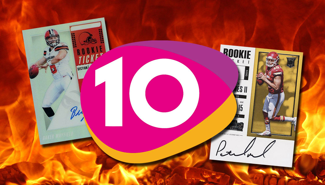 Ultimate Hot List: The Biggest Football Cards Over the Last 12 Months