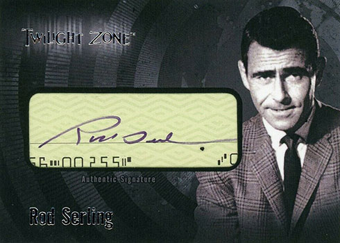 2019 Rittenhouse Twilight Zone: Rod Serling Edition Checklist, Details