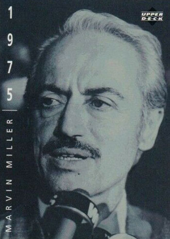 Marvin Miller Baseball Cards and His Lasting Impact on the Industry