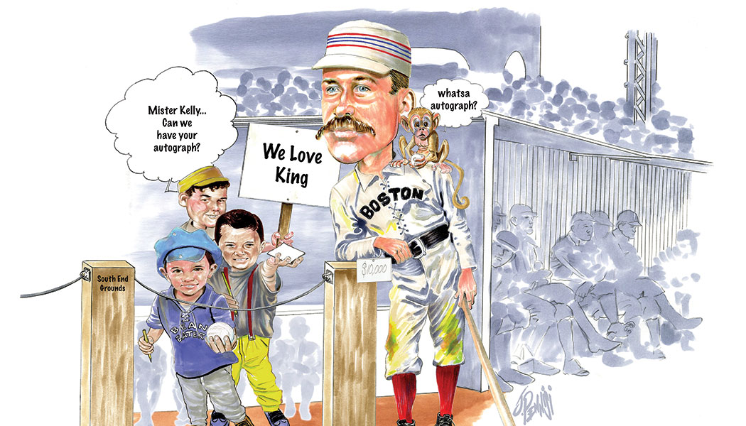 How Mike "King" Kelly Became an Early Autograph Target