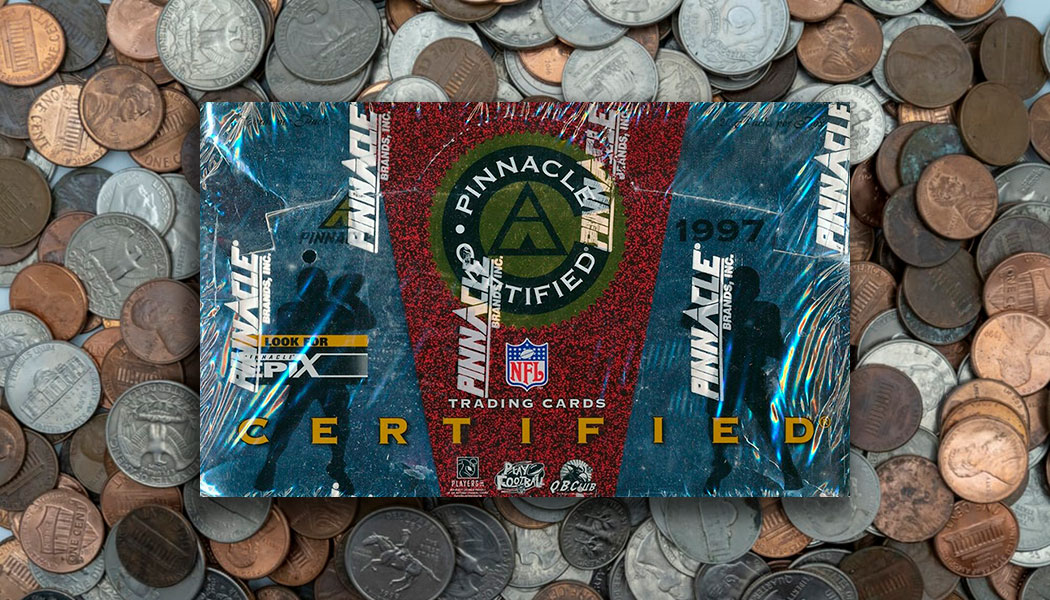 1997 Pinnacle Certified Football Cards Box Break and Breakdown