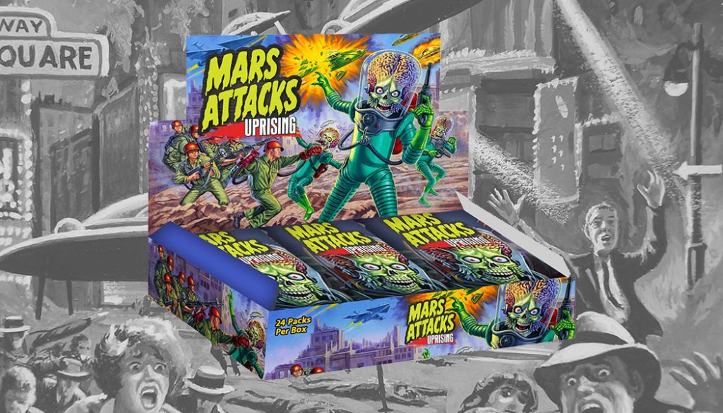 Vintage Mars Attacks Cards Brought to Life