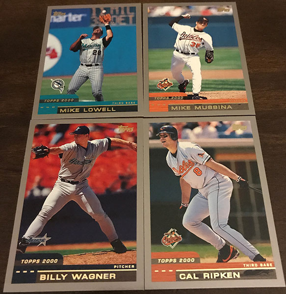 2000 Topps Series 1 Baseball Jumbo Box Break and Breakdown