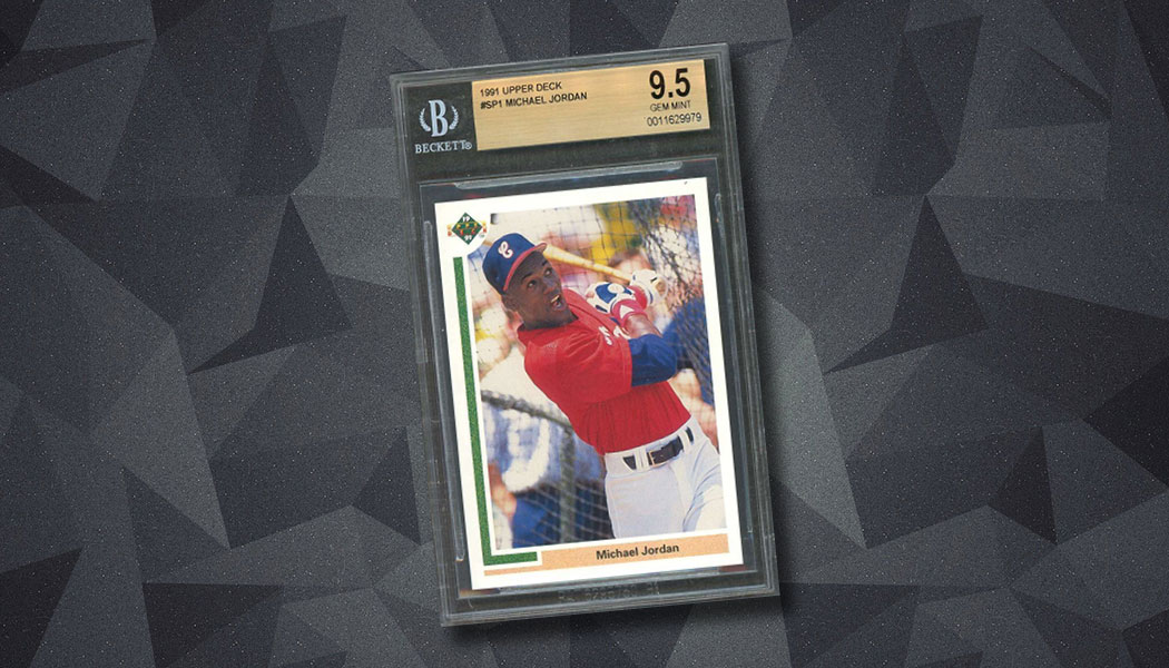 Michael Jordan Makes the Grade in Baseball - Beckett Pricing Insider ...