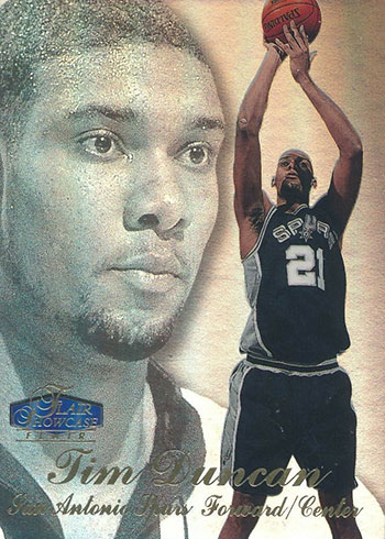 Tim Duncan Rookie Card Rankings and What's the Most Valuable