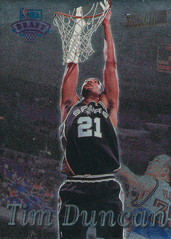 Tim Duncan Rookie Card Rankings and What's the Most Valuable