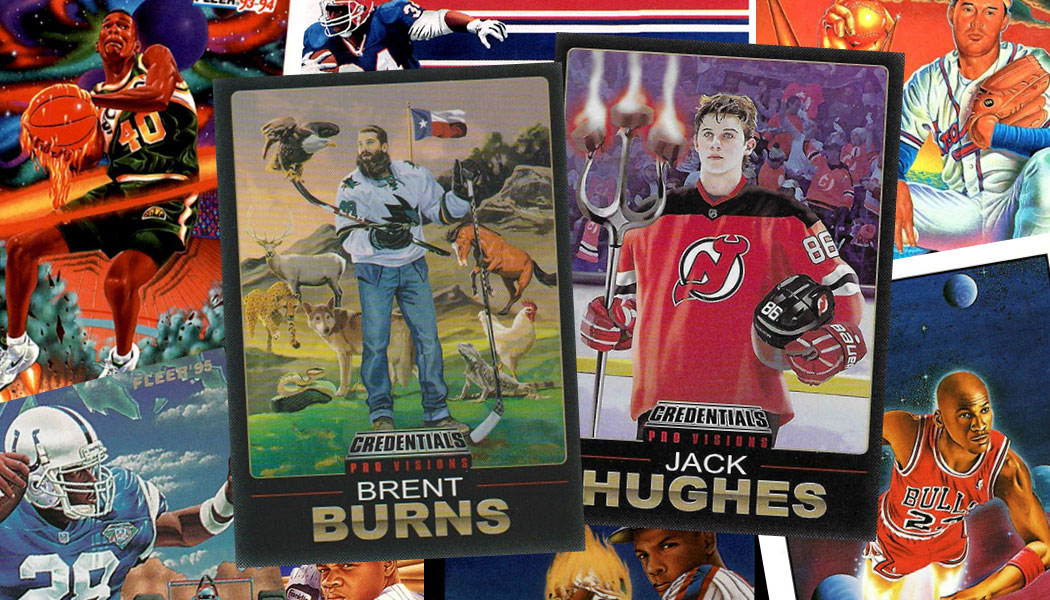 2019-20 Upper Deck Credentials Hockey Pro Visions Checklist and Gallery