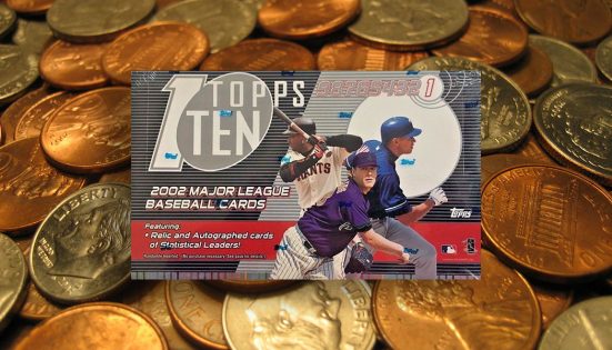 2002 Topps Ten Baseball Box Break and Breakdown
