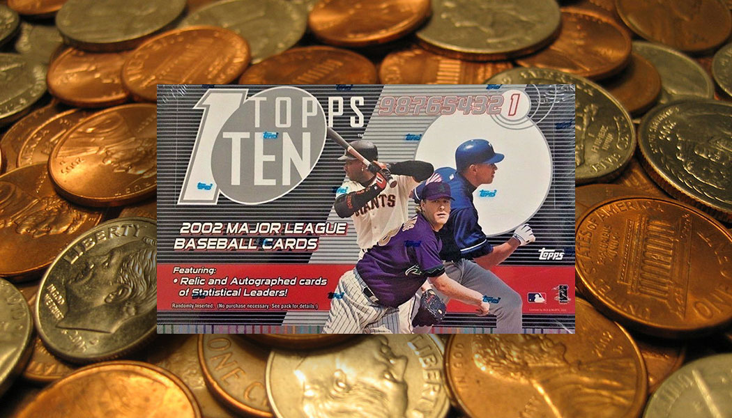 2002 Topps Ten Baseball Box Break and Breakdown