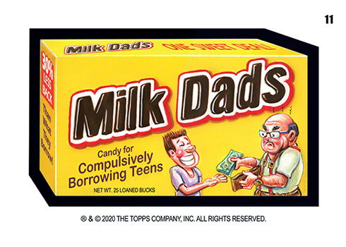 2020 Topps Wacky Packages Weekly Series Checklist, Details, Print Runs