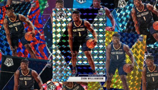 2019-20 Panini Mosaic Basketball Parallel Rainbow and Guide