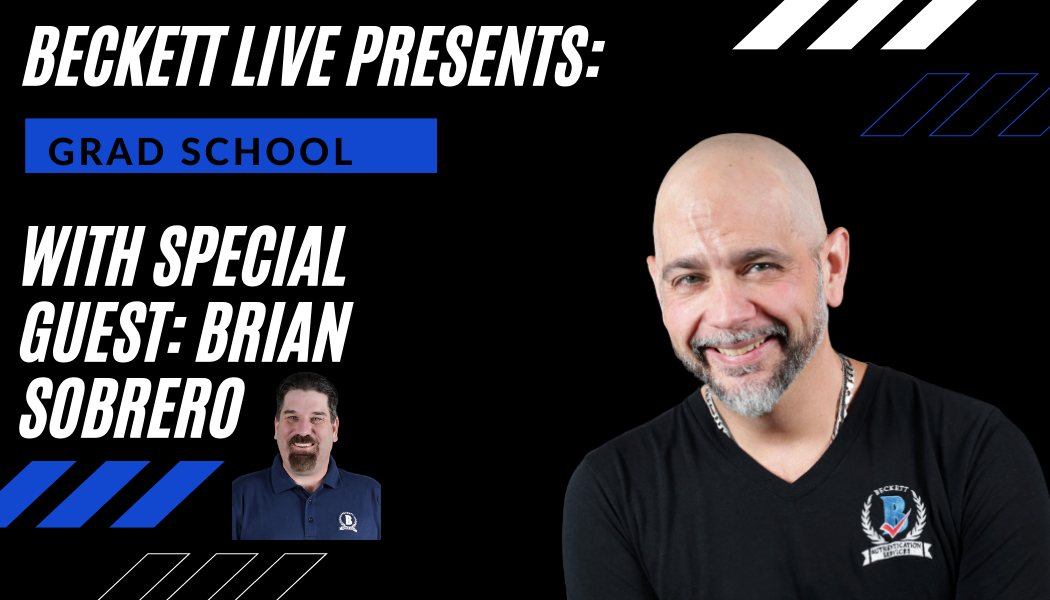 Beckett Live Presents: Grad School with Special Guest Brian Sobrero ...