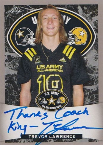 Trevor Lawrence Rookie Card Guide, Checklist, Gallery and Details