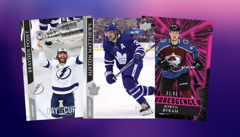2020-21 Upper Deck Series 1 Hockey Checklist, Team Set Lists, Box Info