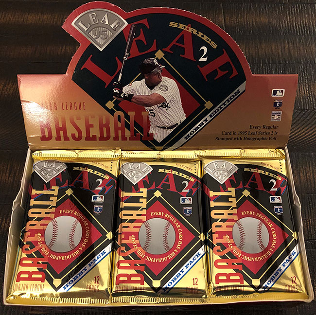 1995 Leaf Series 2 Baseball Box Break and Breakdown