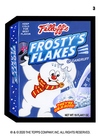 2020 Topps Wacky Packages Weekly Series Checklist, Details, Print Runs