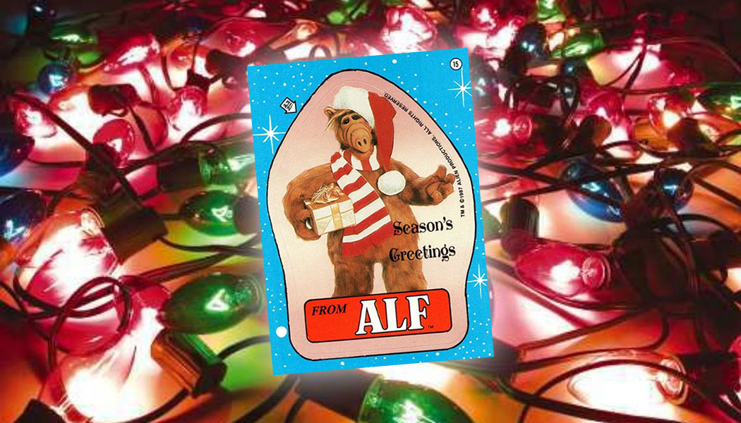 10 Festive Christmas Cards from Non-Holiday Trading Card Sets