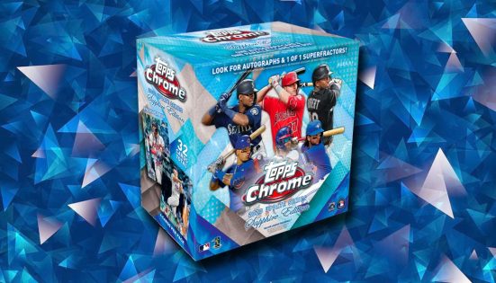 2020 Topps Chrome Update Sapphire Edition Baseball Checklist, Details