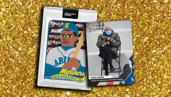 The Topps Now Bernie Sanders Isn't the New Project 2020 Griffey Shore