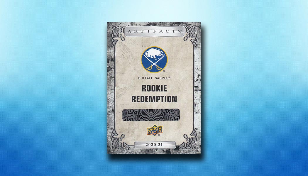 2020-21 Upper Deck Artifacts Hockey Rookie Redemptions Checklist