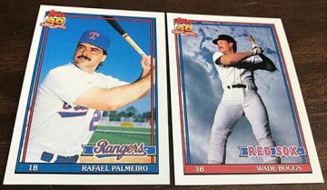 1991 Topps Baseball Box Break, Highlights and Breakdown