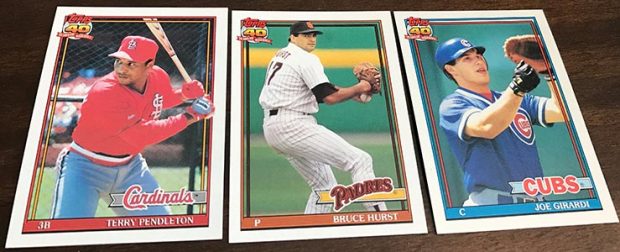 1991 Topps Baseball Box Break, Highlights and Breakdown