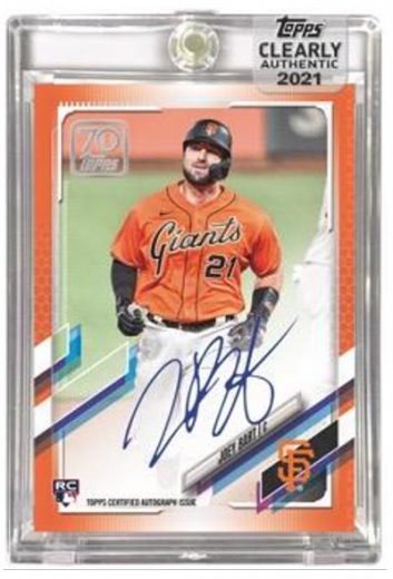 2021 Topps Clearly Authentic Baseball Checklist, Hobby Box Info