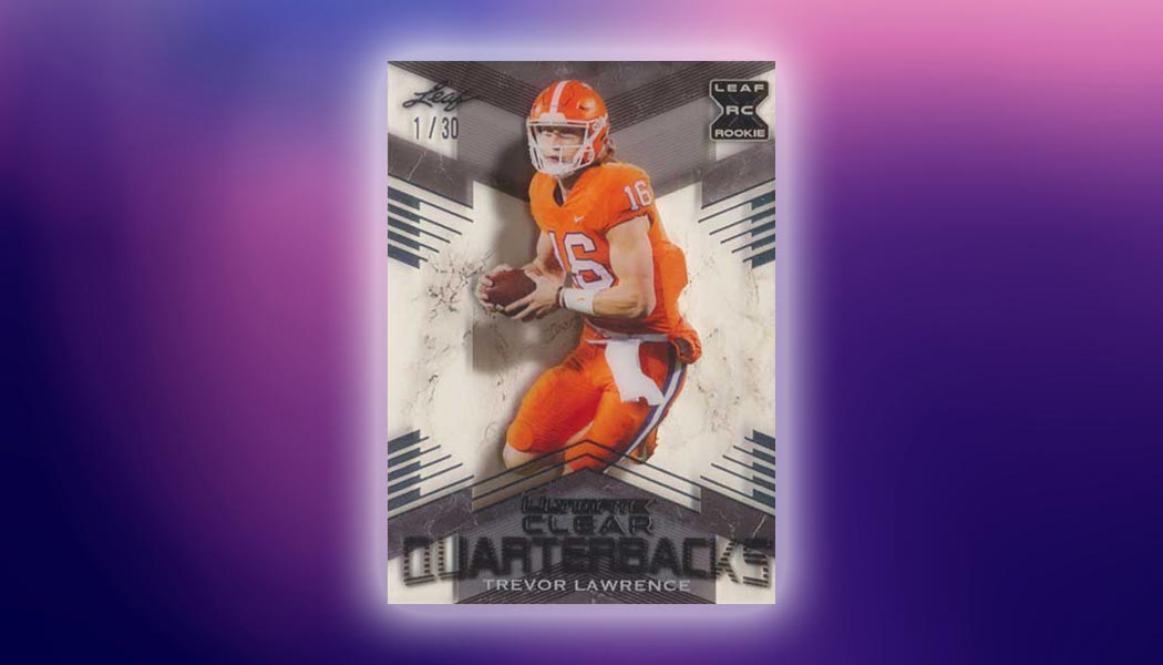 2021 Leaf Ultimate Clear Quarterbacks Football Checklist and Details