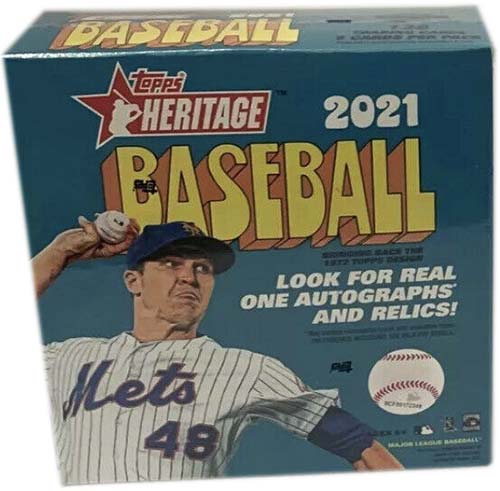 2021 Topps Heritage Baseball Mega Box Exclusive Details