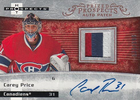 Carey Price Rookie Card Rankings and Guide to What's the Most Valuable