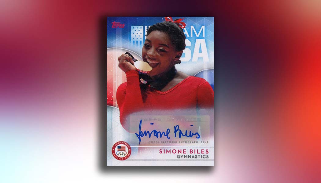 Simone Biles Cards Checklist and Gallery