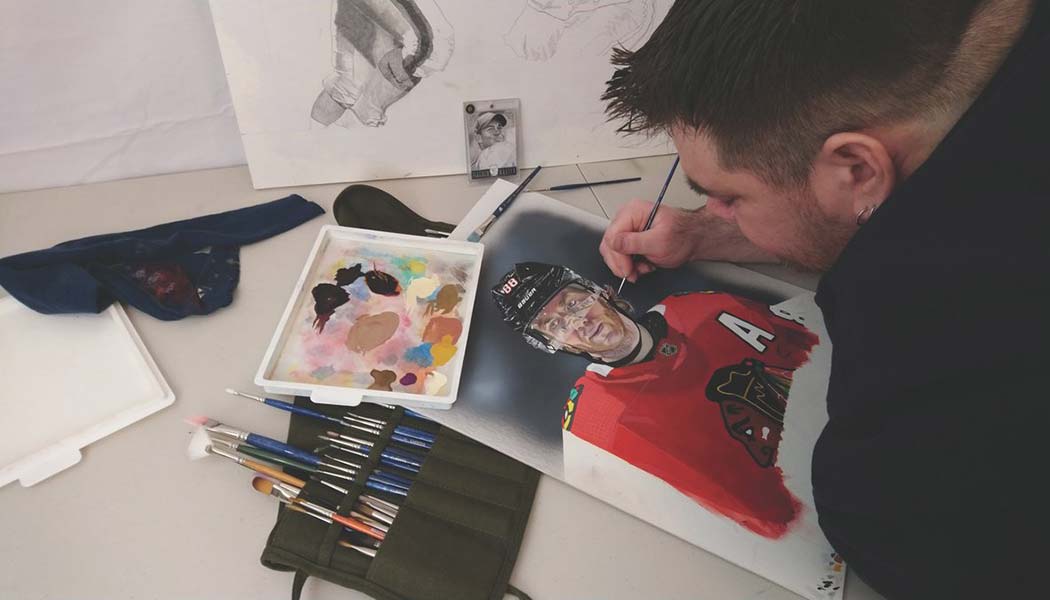 Sports Artist Spotlight: Jamie Thomas - Beckett News