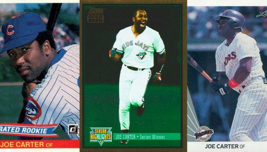 Instant PC: 10 Career-Defining Joe Carter Baseball Cards