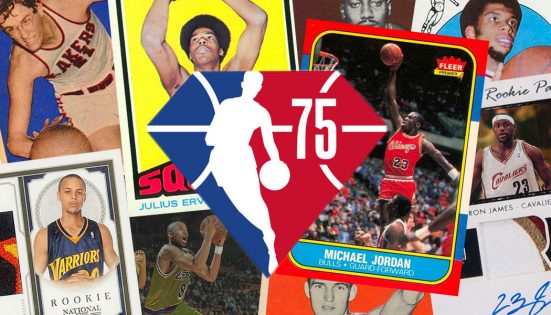 Top Rookie Card for Every NBA 75th Anniversary Team Member