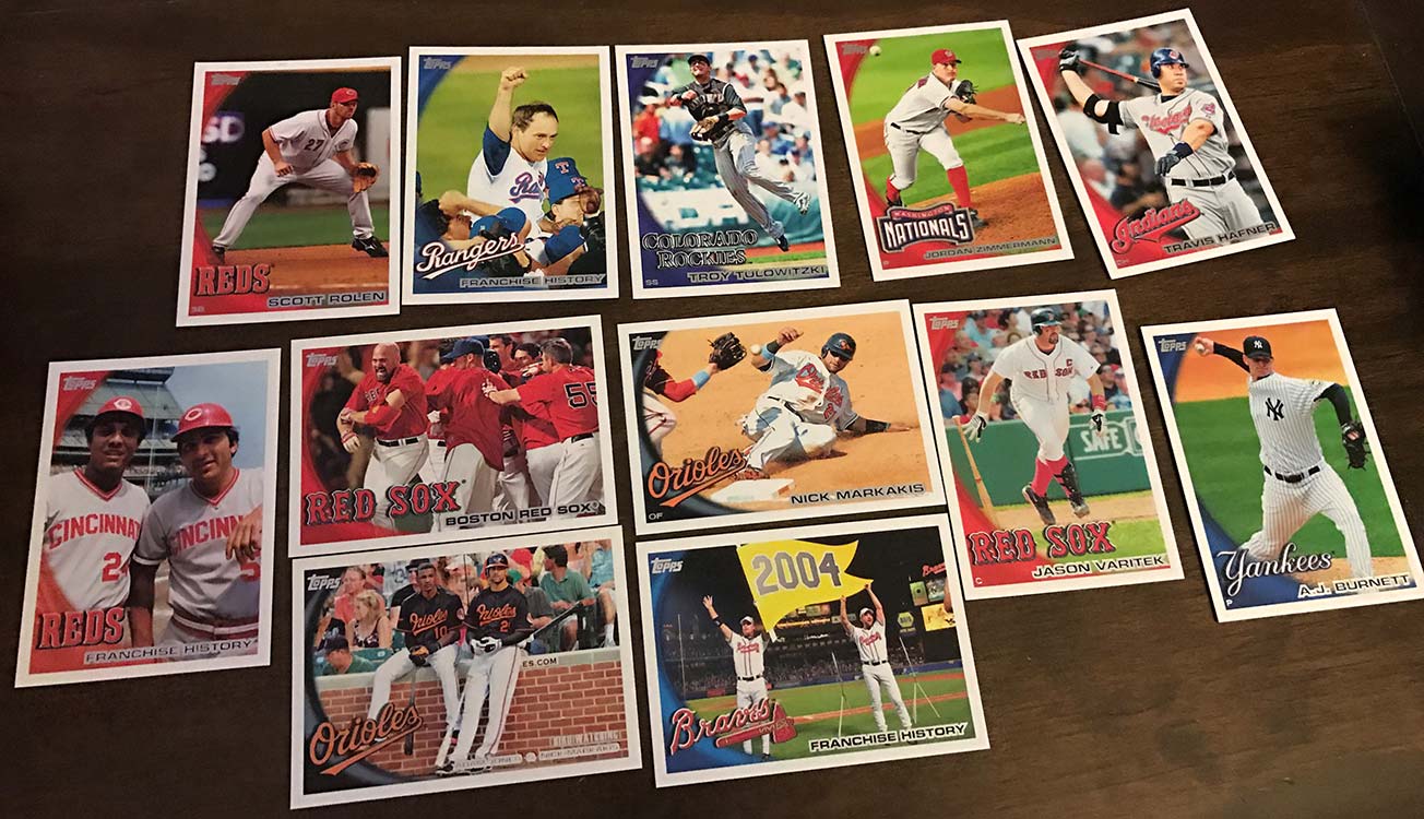 2010 Topps Series 2 Baseball Jumbo Box Break, Breakdown and Review