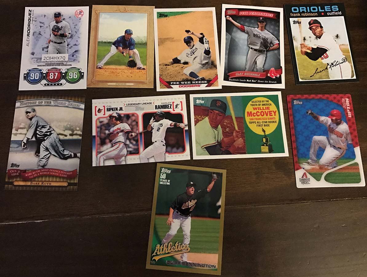 2010 Topps Series 2 Baseball Jumbo Box Break, Breakdown and Review