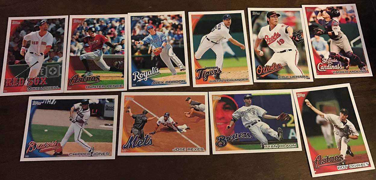 2010 Topps Series 2 Baseball Jumbo Box Break, Breakdown and Review