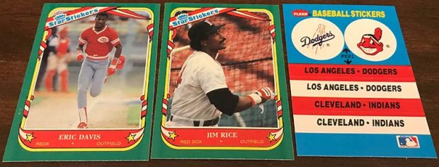 1987 Fleer Star Stickers Baseball Box Break, Review and Breakdown