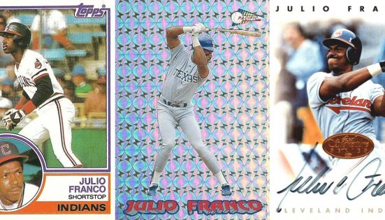 Instant Pc: 10 Career-defining Julio Franco Cards - Beckett News