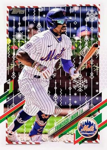 2021 Topps Holiday Baseball Variations Guide, SP and Rare Gallery