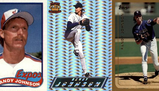 10 Career-Defining Randy Johnson Baseball Cards