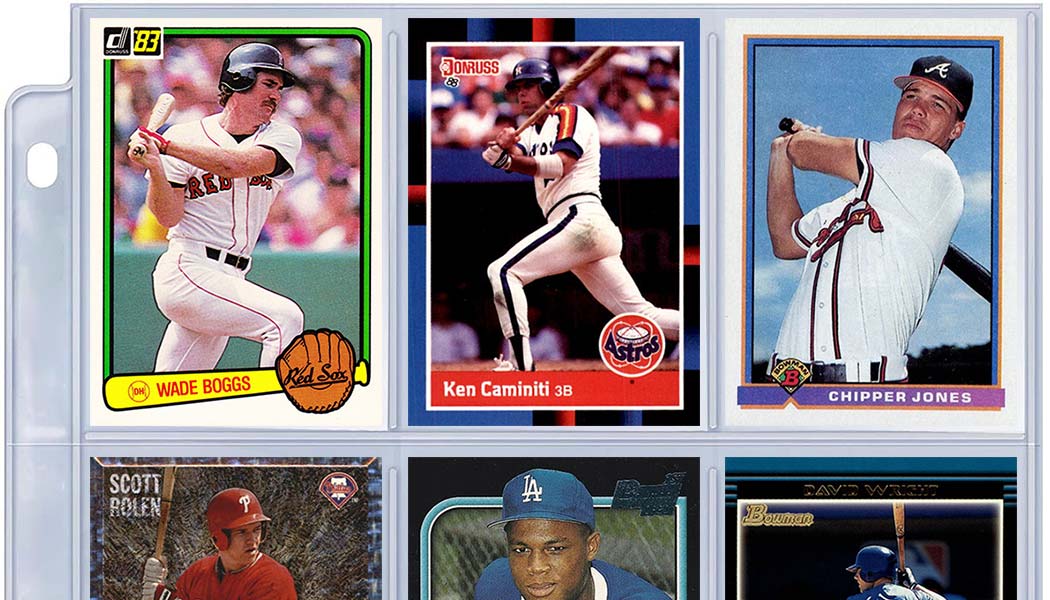 The $100 3rd Baseman Baseball Card Starter Kit - One-Sheet Collections ...