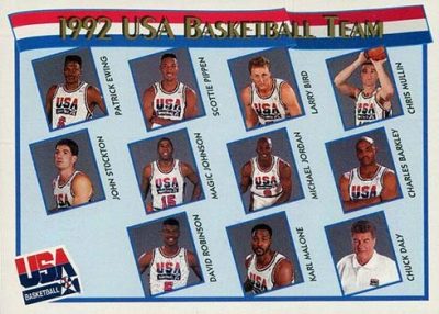 1992 USA Basketball Dream Team Basketball Card Guide and Highlights